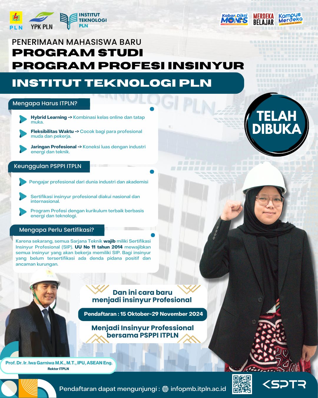 PSPPI - Program Profesi Insinyur ITPLN TA. 2024/2025 Genap