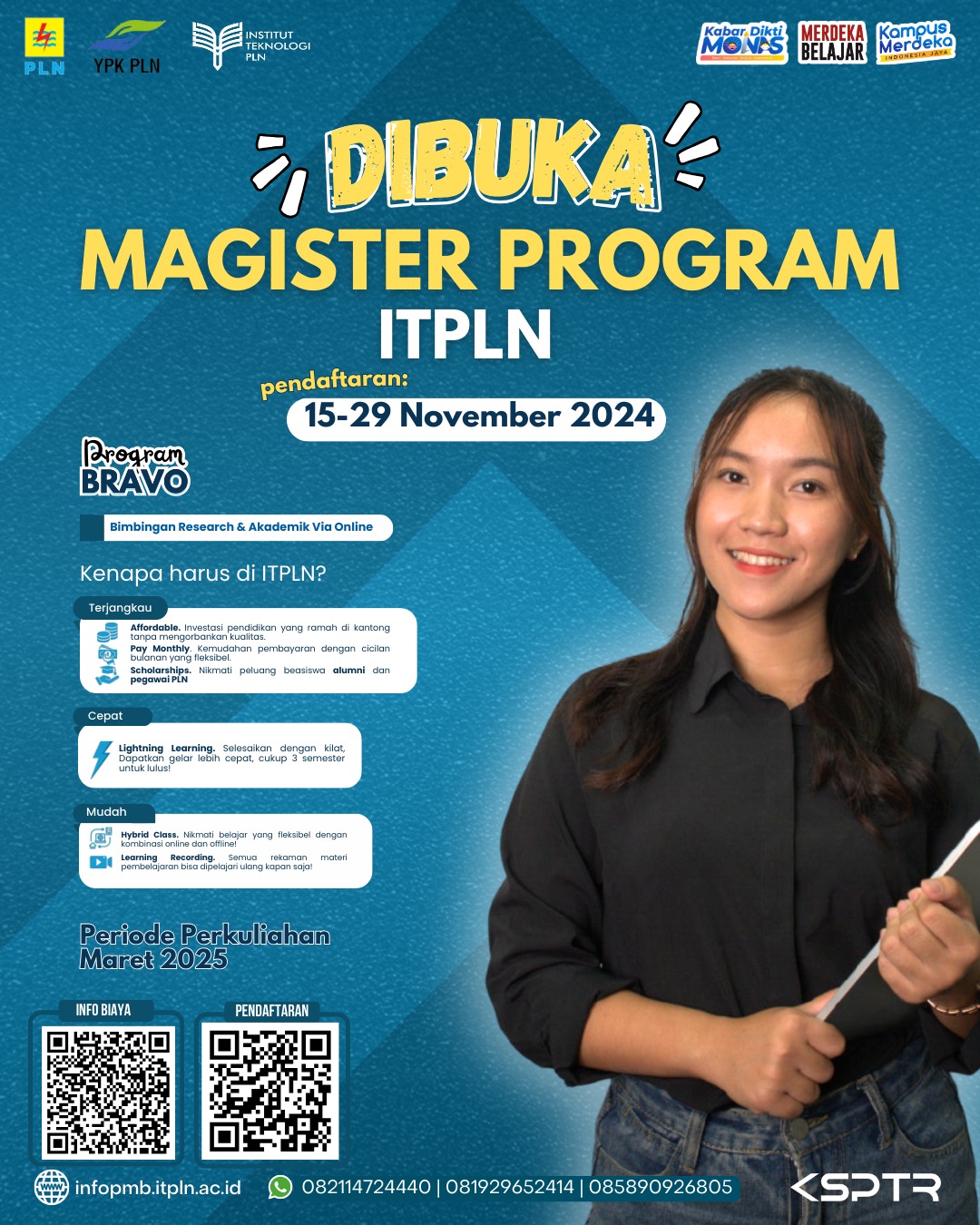 Seleksi Pasca Sarjana ITPLN T.A 2024/2025 Genap - Info PMB - Institut ...